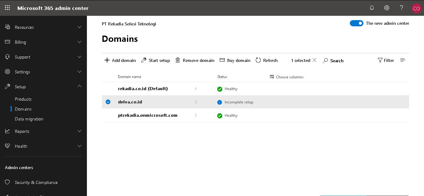 Add Domain Office 365 | Knowledge Base